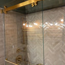Glass Warehouse Polaris 60 in. x 78 in. Fully Frameless Sliding Bypass Shower Door & Reviews ...